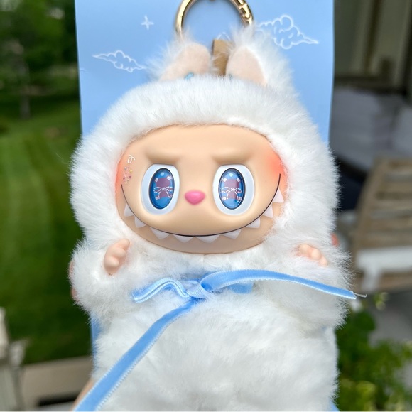 POP MART | Toys | Custom Made White Labubu Zimono New In Package | Poshmark